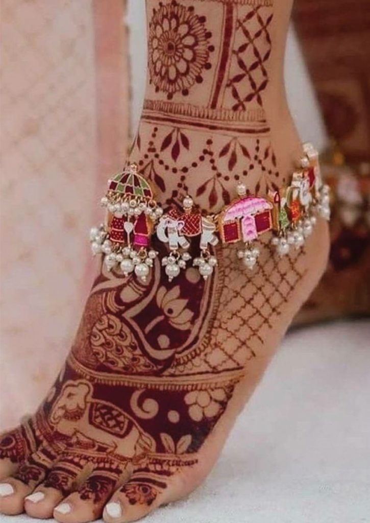 Payal designs for the wedding to complete your bridal look ...
